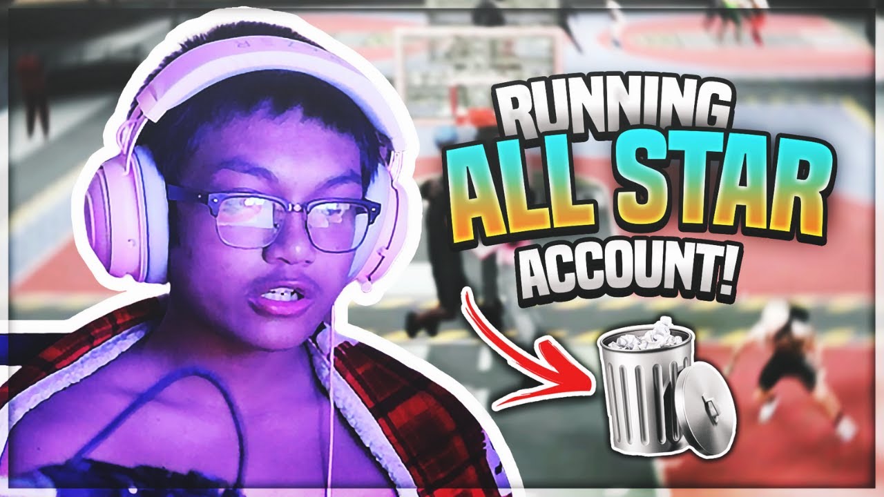 running nba 2k20 with all star account... - YouTube