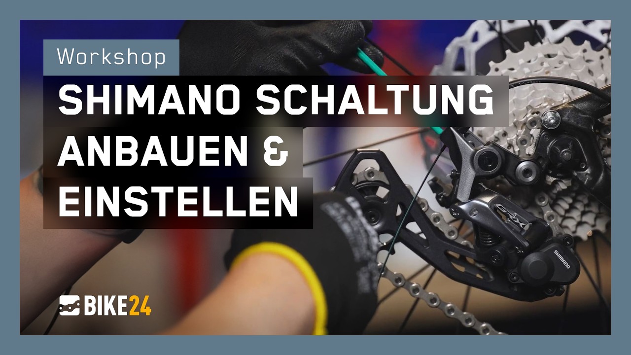 Shimano Alivio Schaltwerk Einstellen