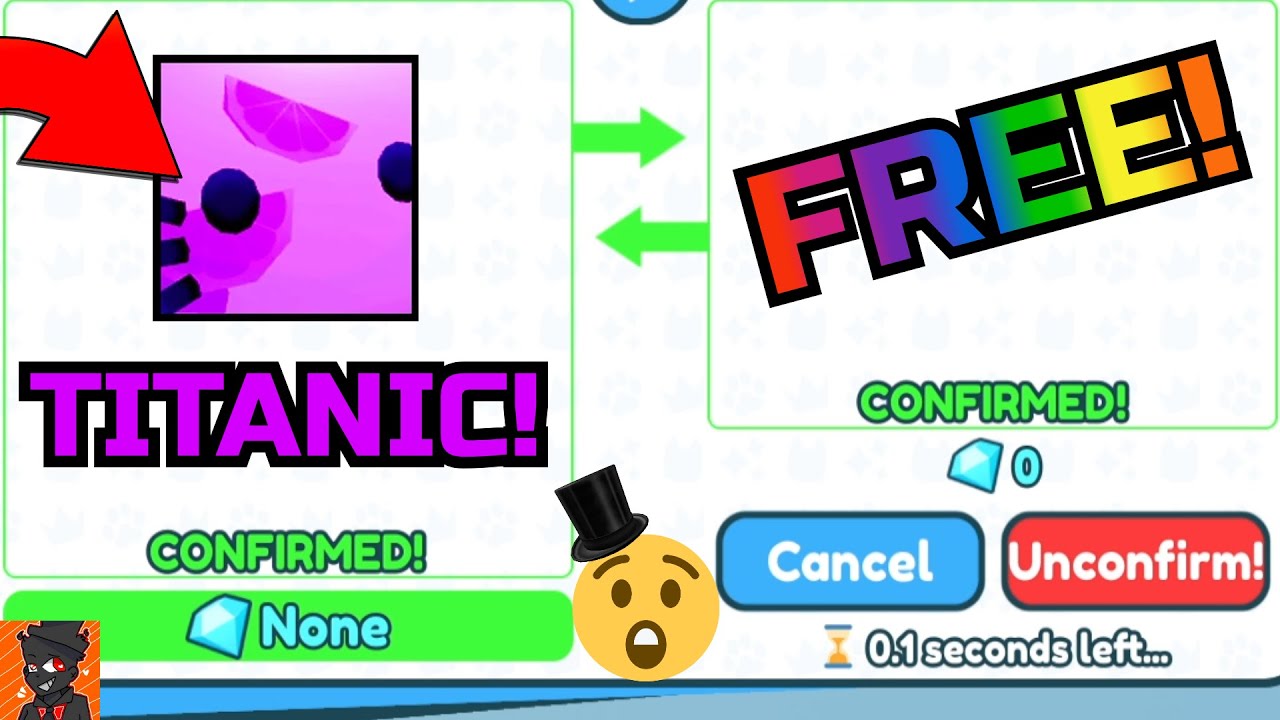 😱I GAVE AWAY MY FIRST TITANIC!😱| Pet Simulator - YouTube