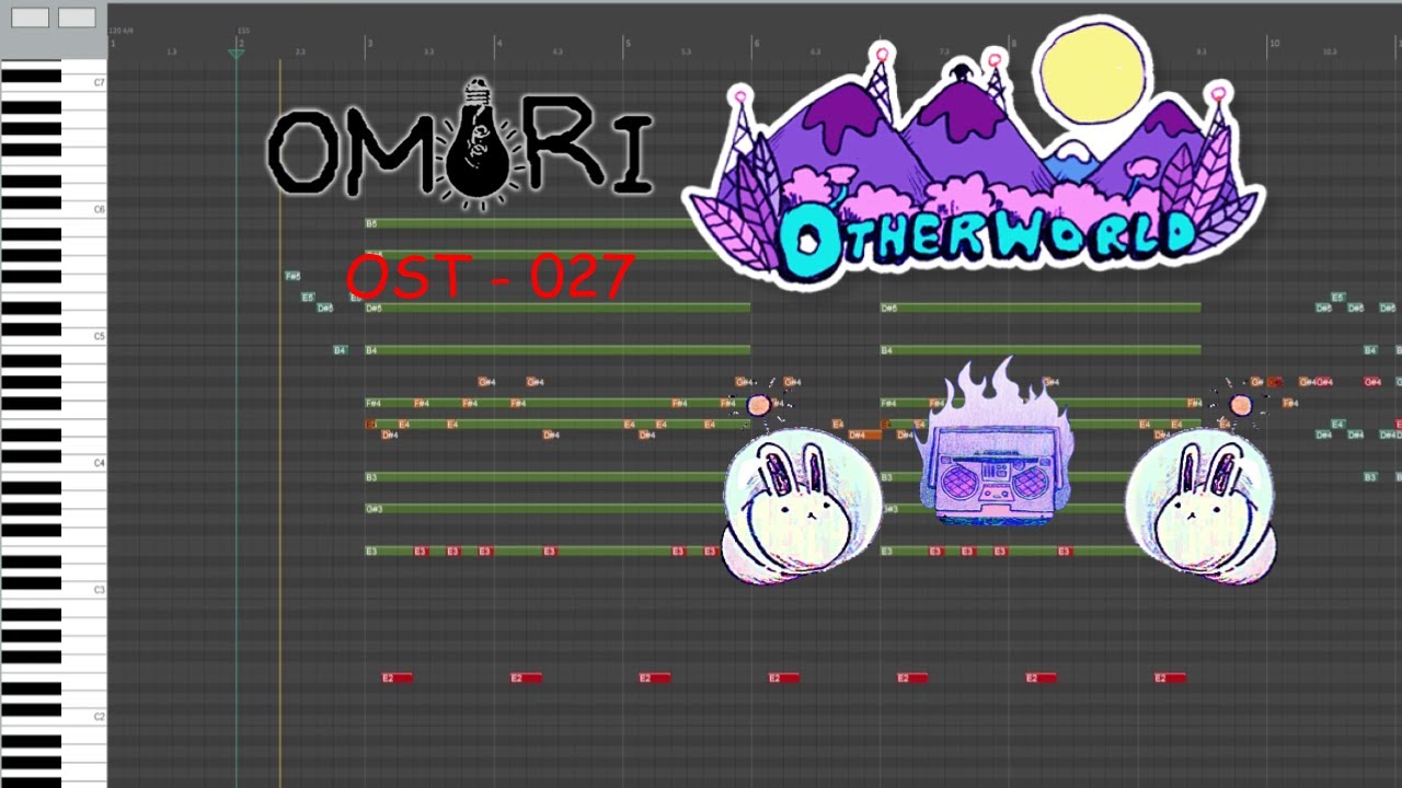 OMORI OST - "3 Bar Logos" MIDI Transcription - YouTube
