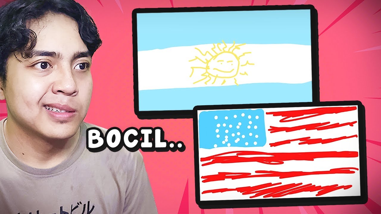 Aku Menebak Bendera Dari Gambaran Bocil! - YouTube