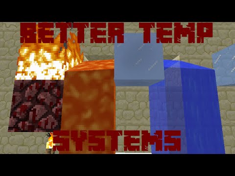 Minecraft | Better Temperature Systems | One Command - YouTube