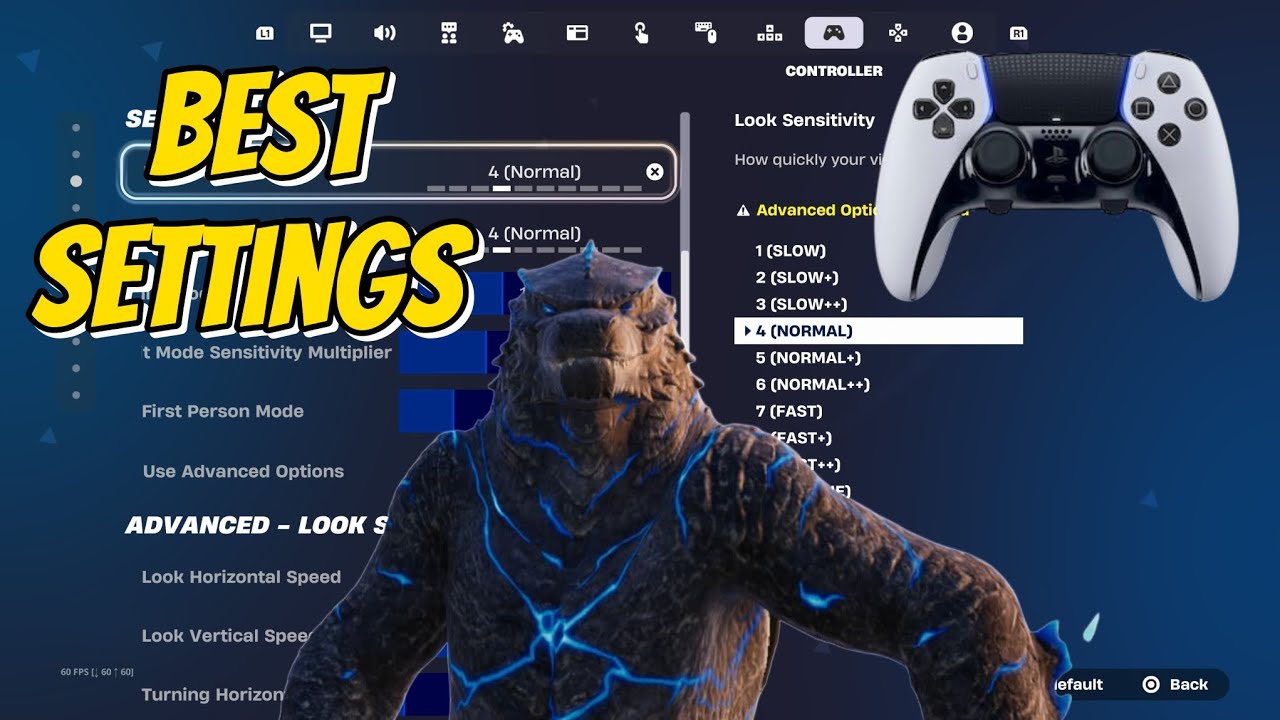 *NEW* Best Updated Settings Fortnite Chapter 6 Season 2 PS5/XBOX/SWITCH ...