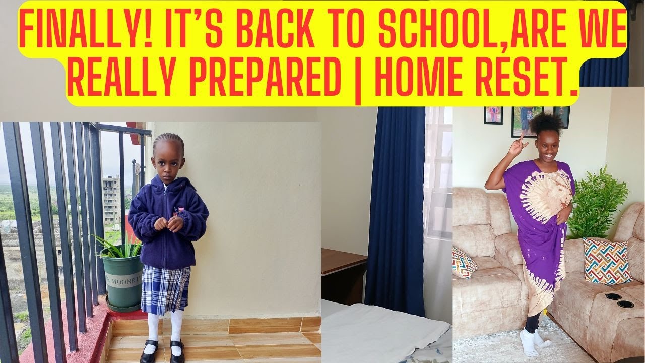 FINALLY! BACK TO SCHOOL | HOW PREPARED ARE WE? HOME RESET | SPEND A FEW ...
