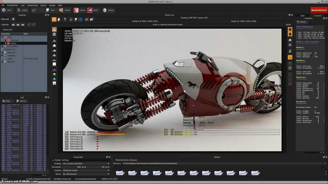Demostracion Render Arion 1.6 CPU + 2 GPU Geforce GTX 660 - YouTube
