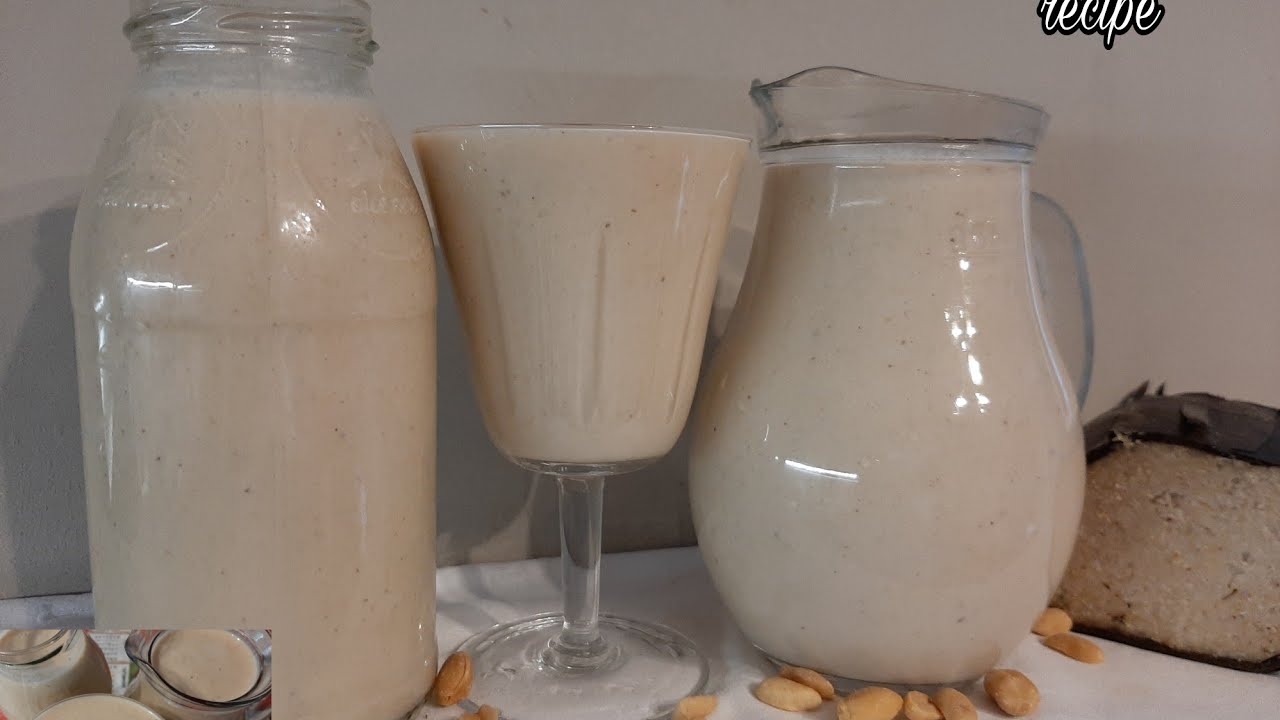 Mashed Kenkey Milkshake/Ice Kenkey/Smoothie for Weight Gain - YouTube