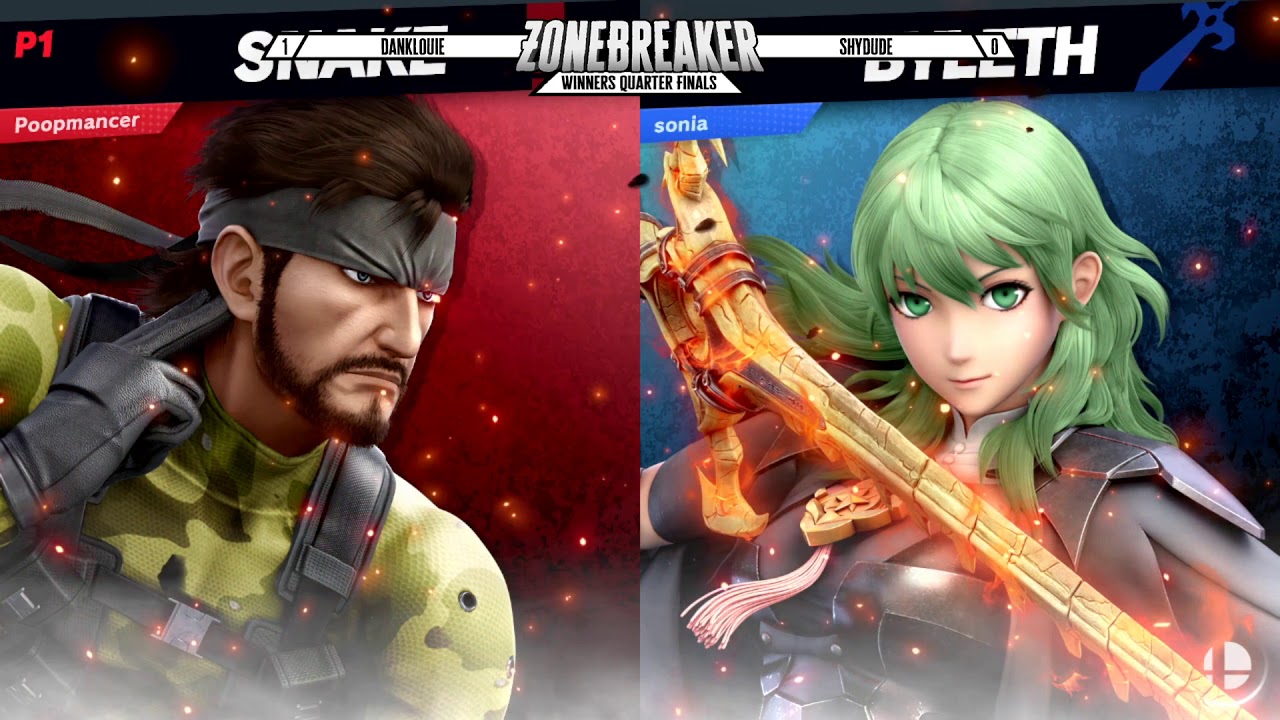 DankLouie (Snake) vs ShyDude (Byleth) | Winners Semis | Zonebreaker #16 ...
