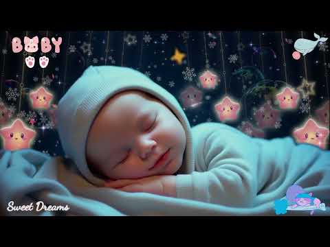 Overcome Insomnia in 3 Minutes 💤 Baby Sleep Music 🌙 Mozart & Brahms Lullabies for Deep Sleep
