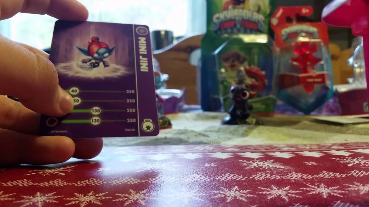 Skylanders trap team Spry & Mini-Jini unboxing sv - YouTube