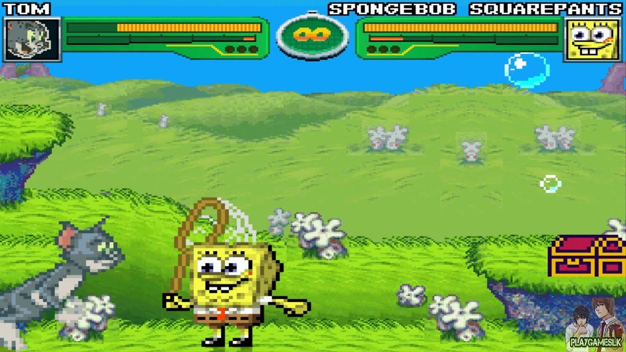 Mugen Battles | Tom Cat vs SpongeBob SquarePants - YouTube