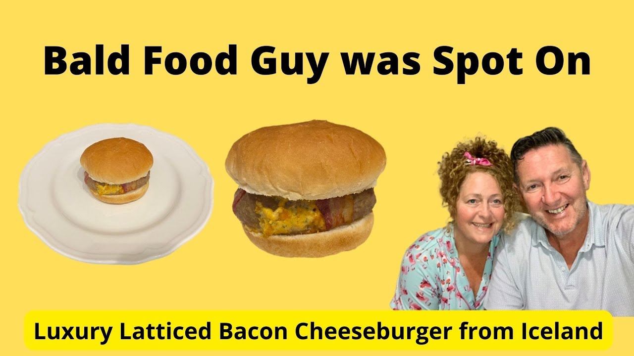 Bald Food Guy Was Right Lattice Bacon Cheeseburger - YouTube