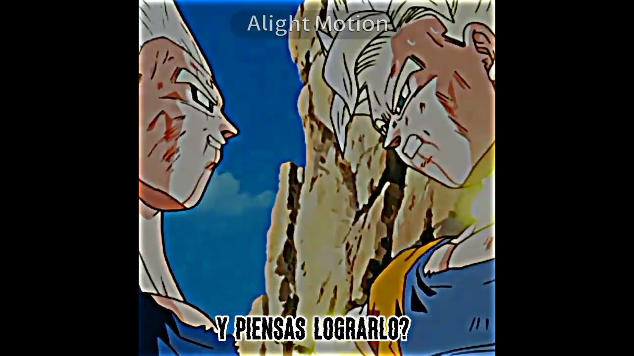 vegeta cachetea a goku nose que mas poner xd - YouTube