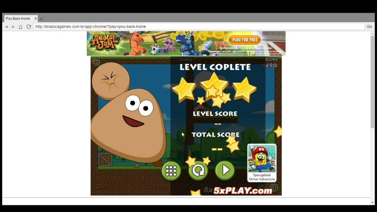 Pou Back Home #1 With AVA. - YouTube