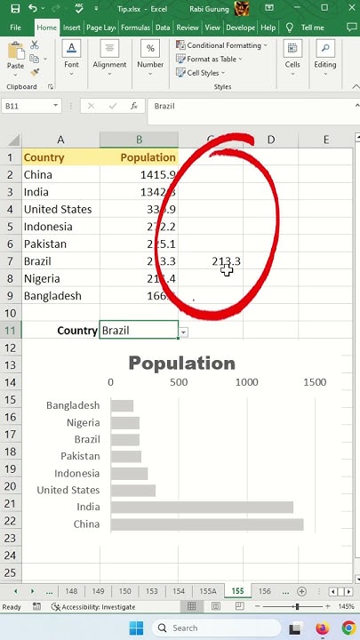 Dynamically highlight chart - Excel Tips and Tricks - YouTube