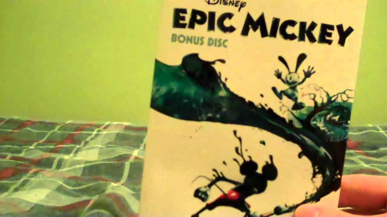 Epic Mickey Collector's Edition Unboxing - YouTube