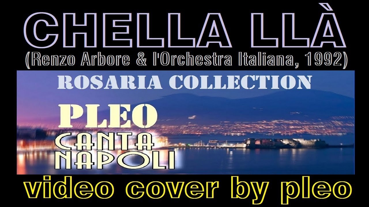 Chella llà (video cover by pleo) - YouTube