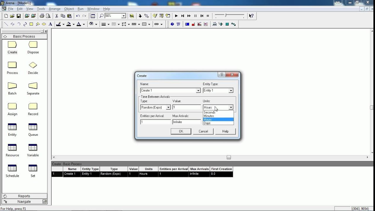Arena Simulation: 1.Create module - YouTube