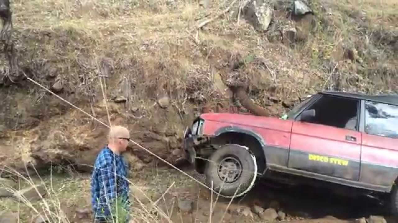 Janowen hills 4x4 bogan winch - YouTube