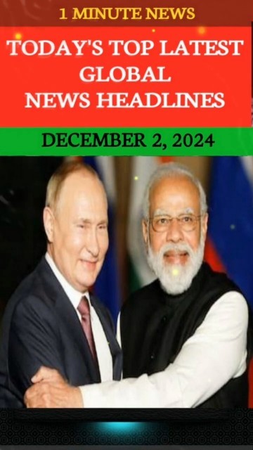 Today's Top Latest Global News Headlines | December 2, 2024 | #news # ...