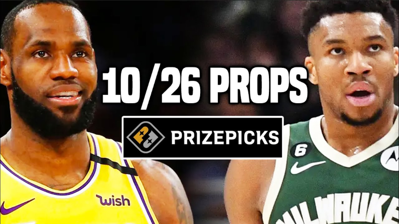 PRIZEPICKS TODAY 10/26 : NBA , NHL, NFL, MLB, CSGO , SOCCER - YouTube