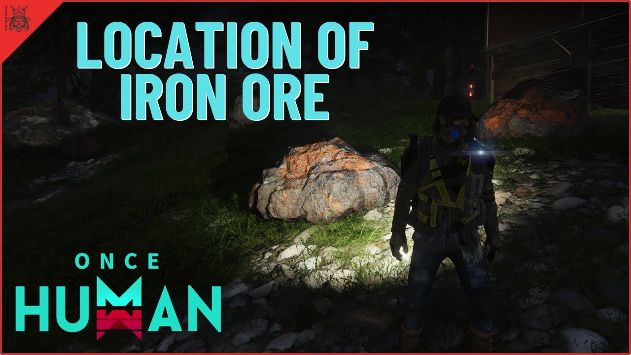 HOW TO FIND IRON ORE | Once Human | #oncehuman - YouTube