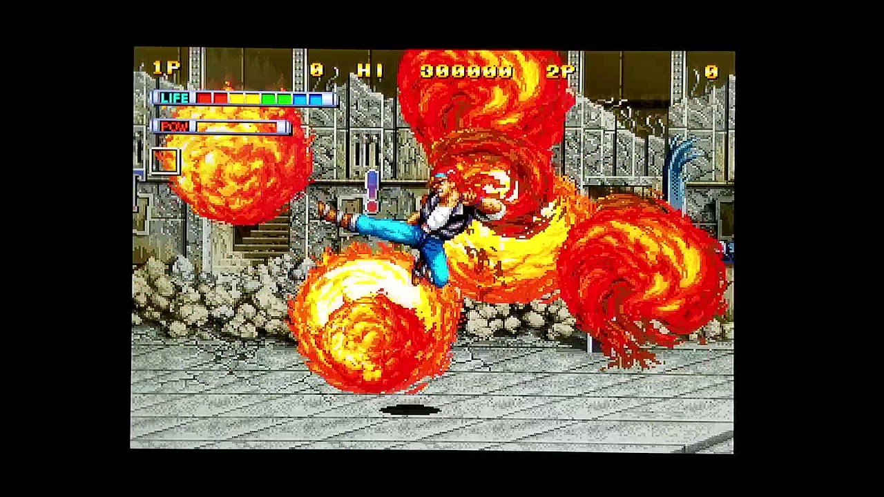 Arcade Works MVS Neo Geo Omega S-Video 720p Framemeister on Sony ...