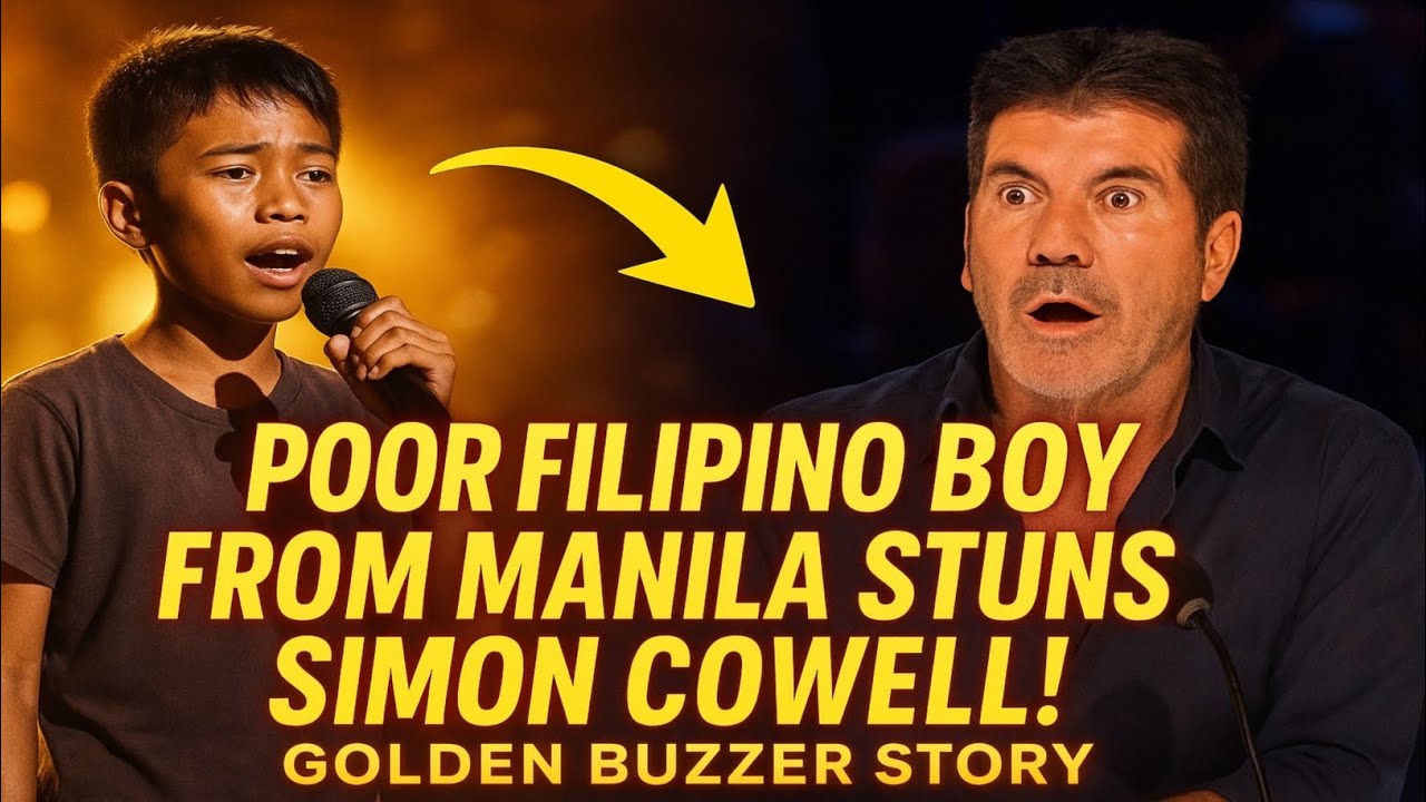 “Poor Filipino Boy From Manila STUNS Simon Cowell on AGT — The Golden ...
