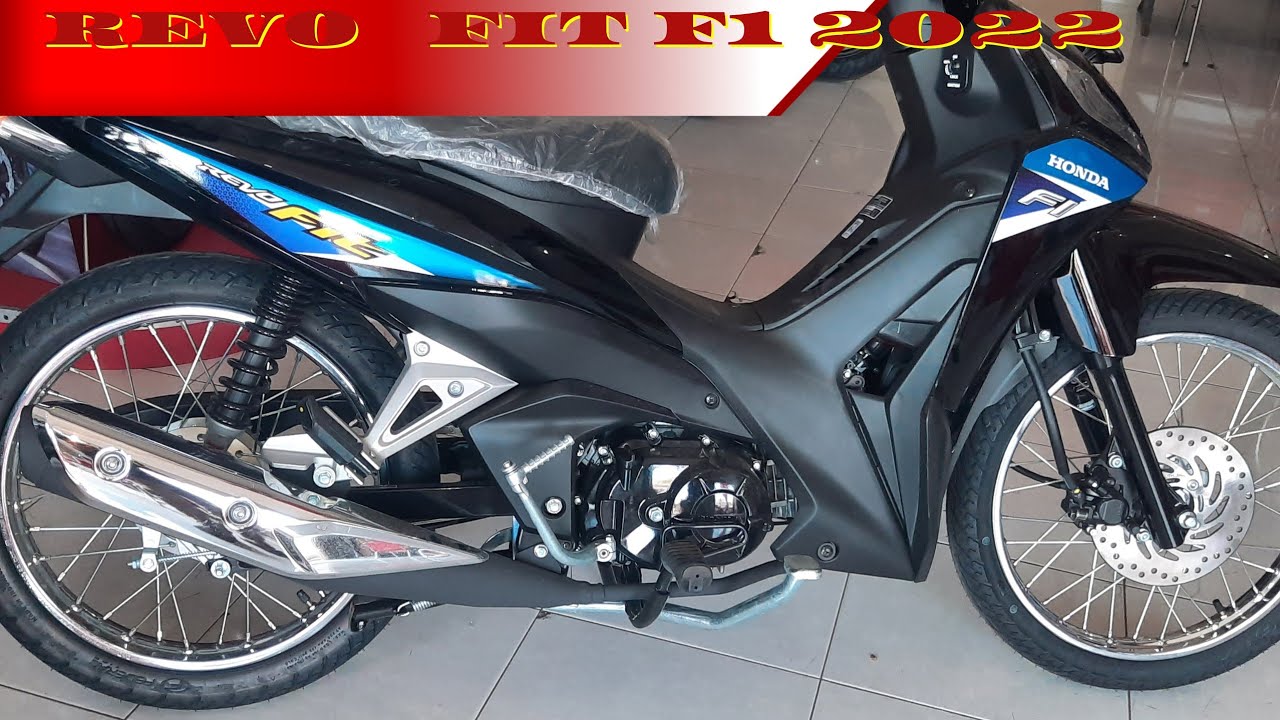 MOTOR HONDA REVO FIT F1TERBARU 2022 WARNA HITAM GLOSY HARGA ...