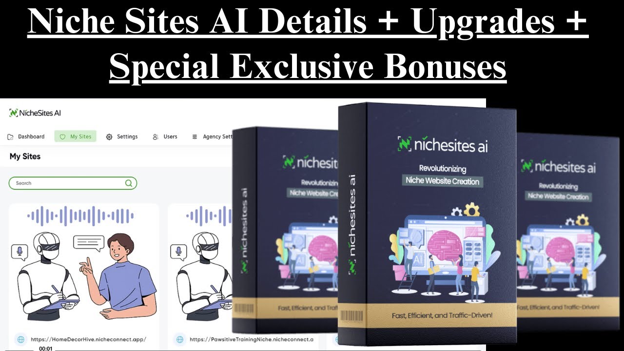 Niche Sites AI Review - "The Revolutionary AI Niche Site Creation Tool ...