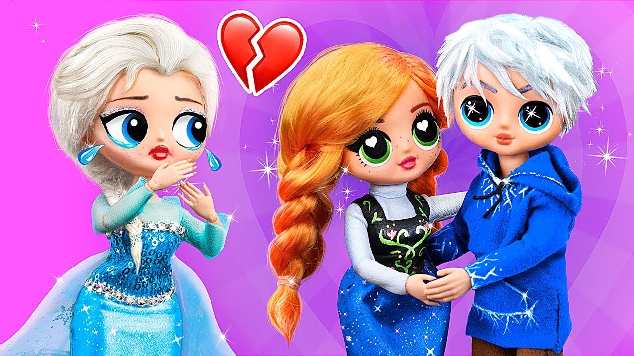 Elsa hay Anna? Trò Đùa Thần Tình Yêu / 32 Mẹo Tự Làm Frozen - YouTube
