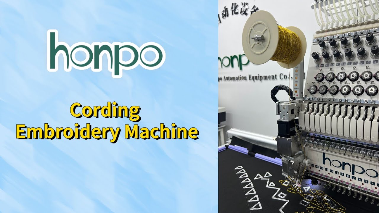 How to Make Cording Embroidery? | Honpo Accessories - YouTube