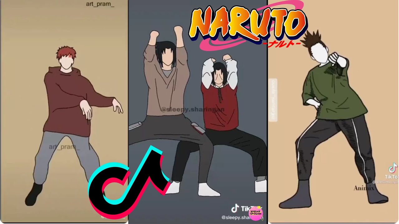 Naruto Dances/ Naruto TikTok Dance Animation Compilation №1 / Наруто ...