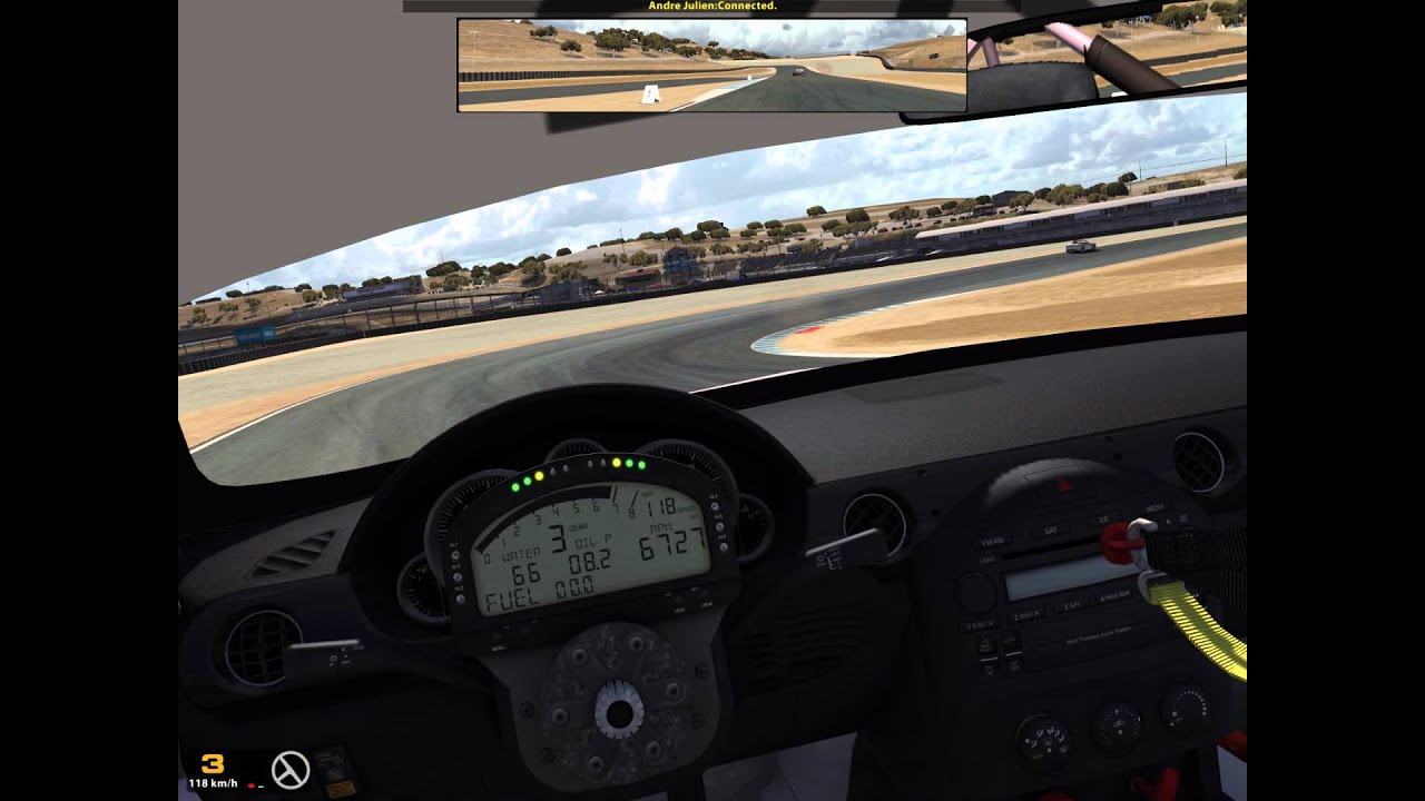 iRacing practice using EDTracker - YouTube