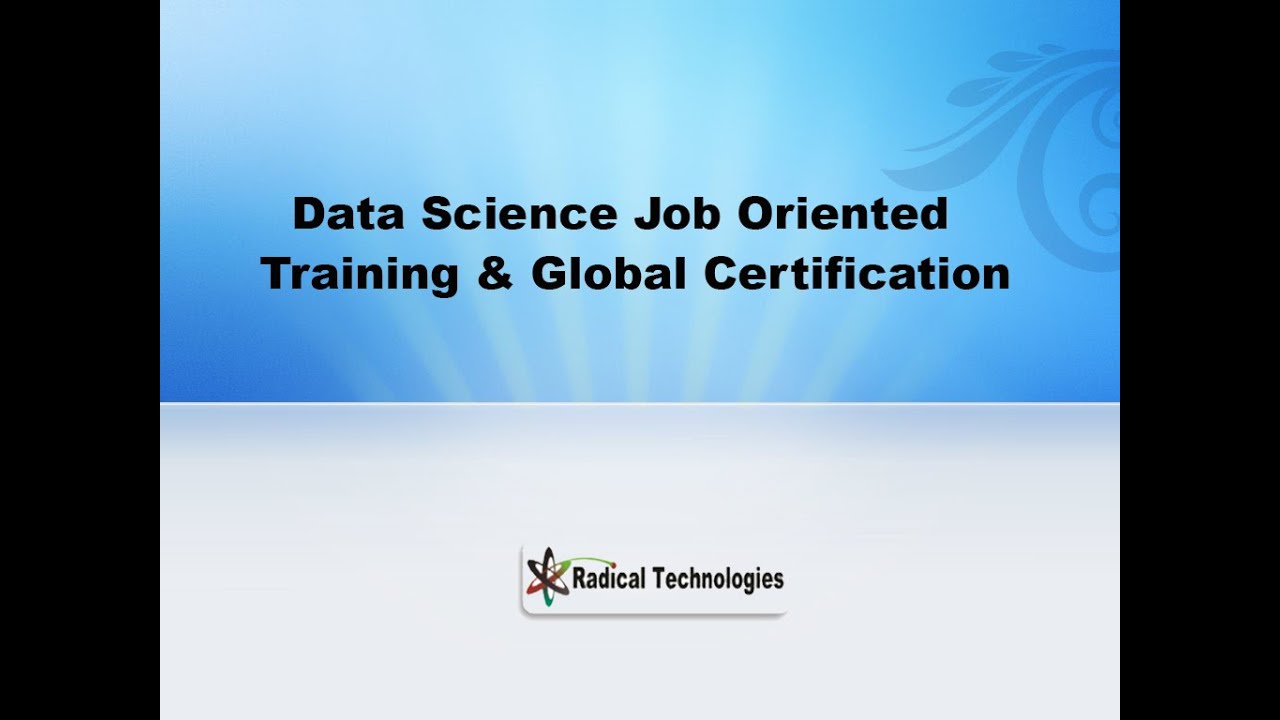 Data Science Training & Certification with Real time Projects - Demo ...
