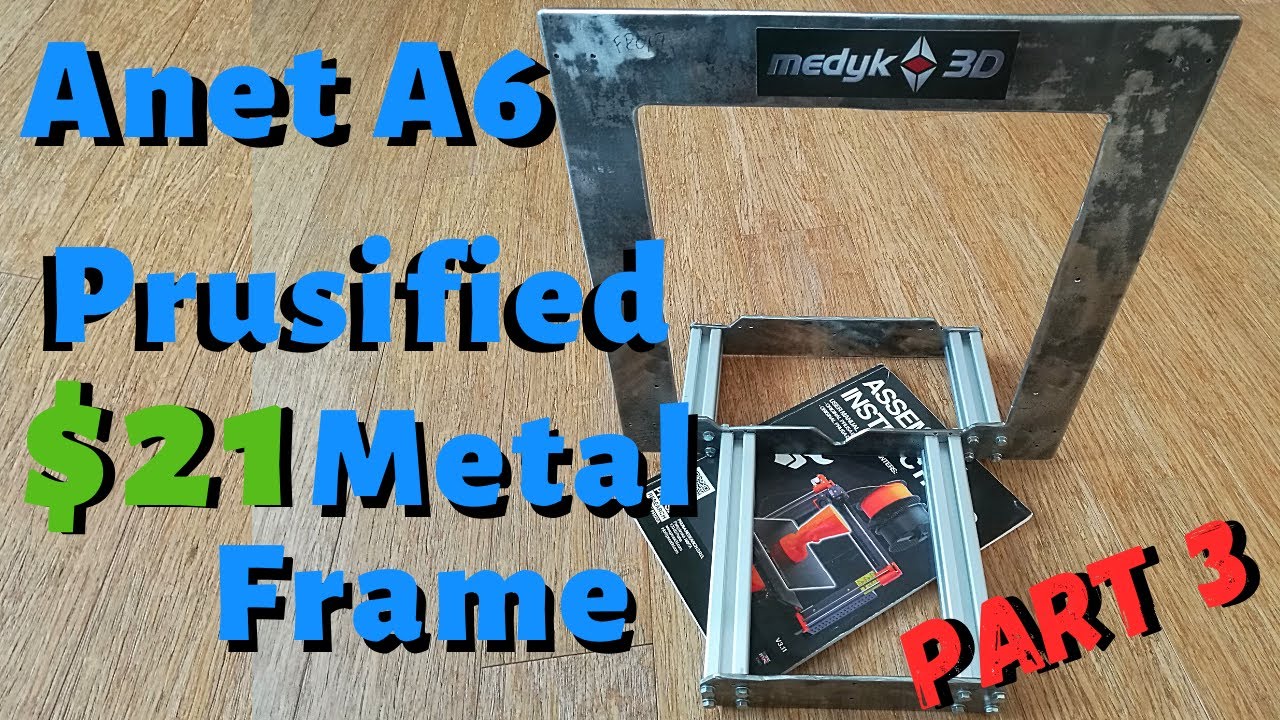 Anet A6 metal frame for $21 - part 3 - cutting the profiles and frame ...