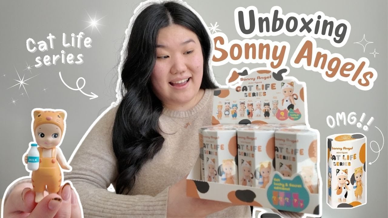 Sonny Angel Unboxing 🐾 Cat Life Series 🐱 - YouTube