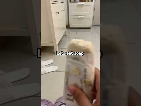 Lets eat soap #soap #eating #Eatingsoap #imcooked #cringe #shorts
