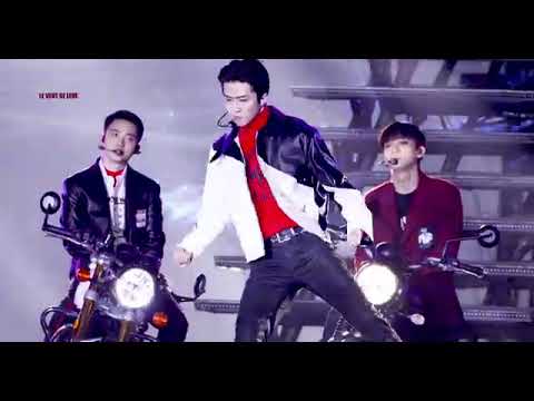 Ooh sehun solo stage in SBS 2018