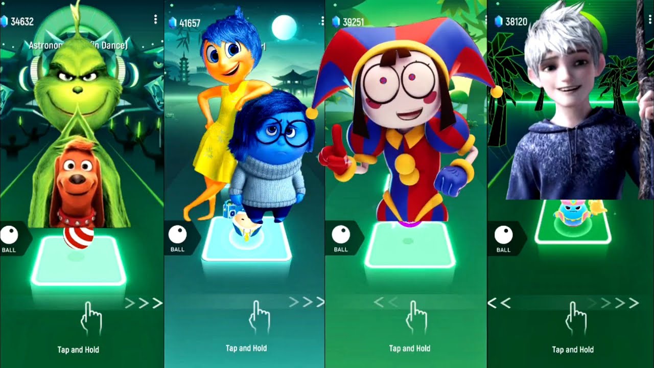 The Grinch vs Inside Out vs Pomni vs Jack Frost - YouTube