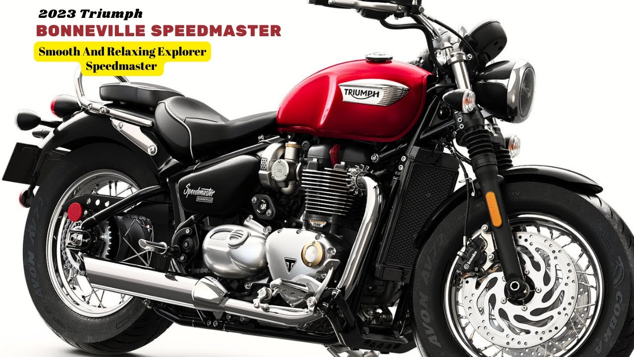 Smooth And Relaxing Explorer Speedmaster | 2023 Triumph Bonneville Speedmaster - YouTube