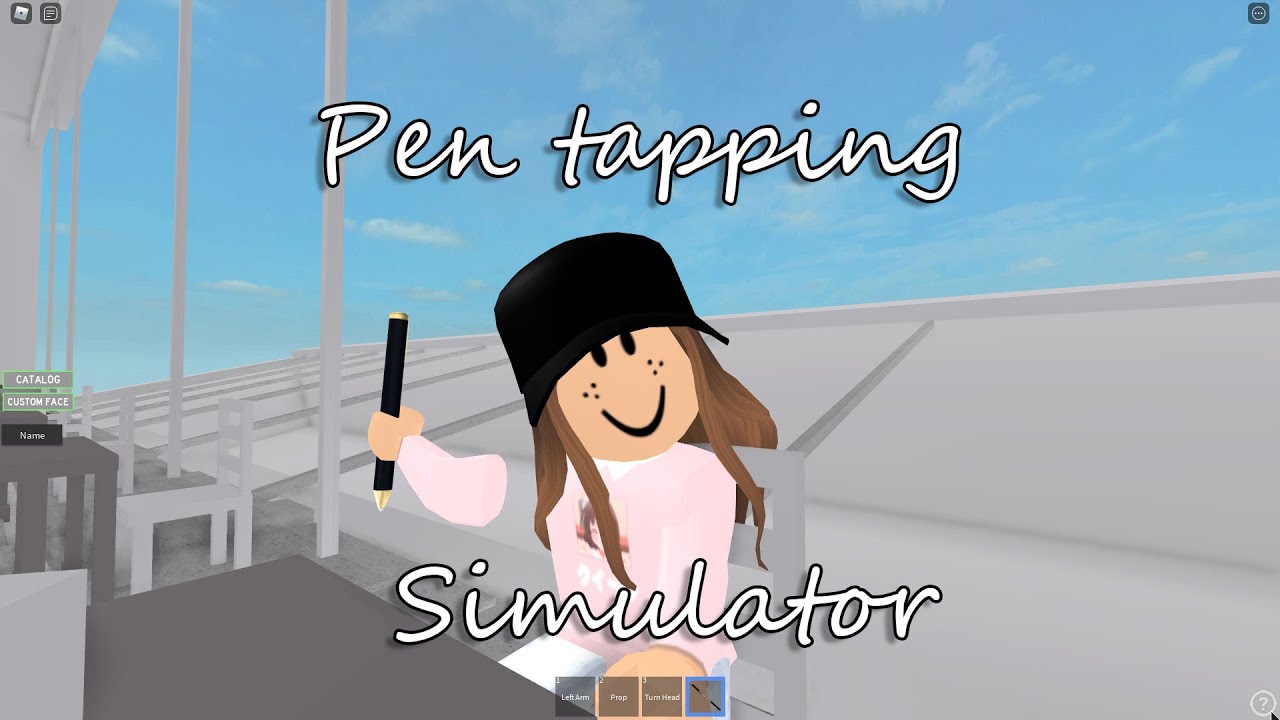 Playing Pen tapping simulator! - YouTube