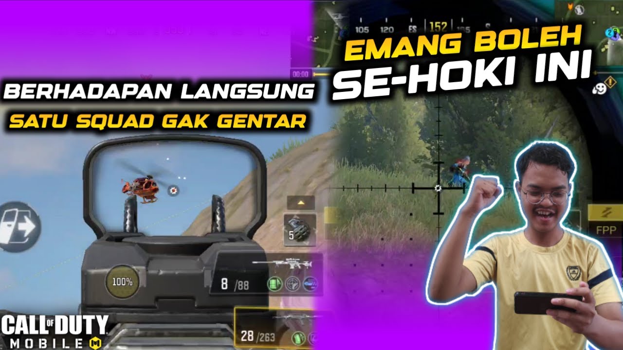 BERHADAPAN LANGSUNG SQUAD GAK GENTAR - BR COD MOBILE - YouTube