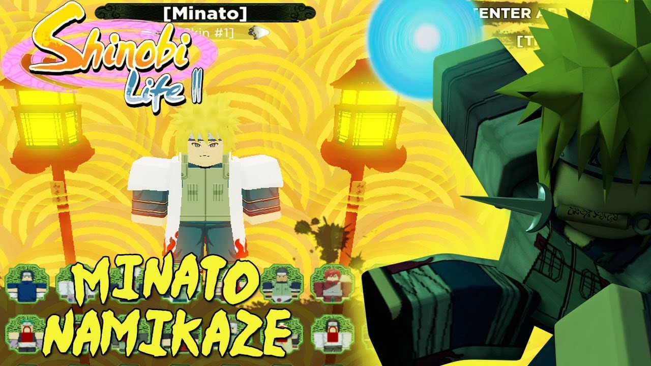 Minato Namikaze Showcase | Shinobi Life 2 - YouTube