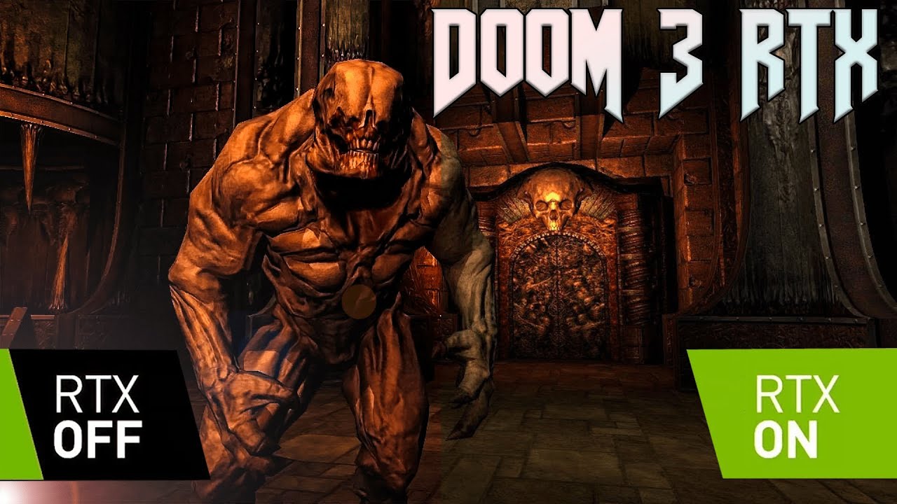 Doom 3 But RTX On - YouTube