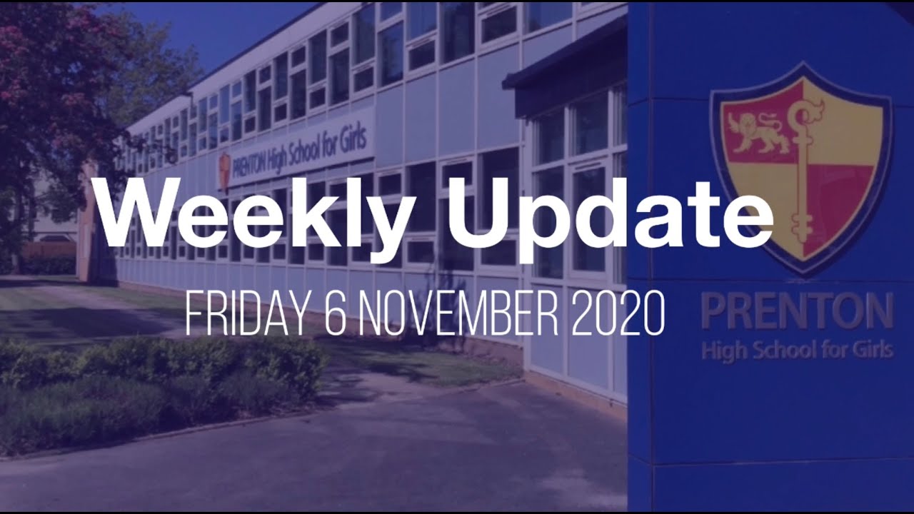 Weekly Update - Friday 6 November 2020 - YouTube