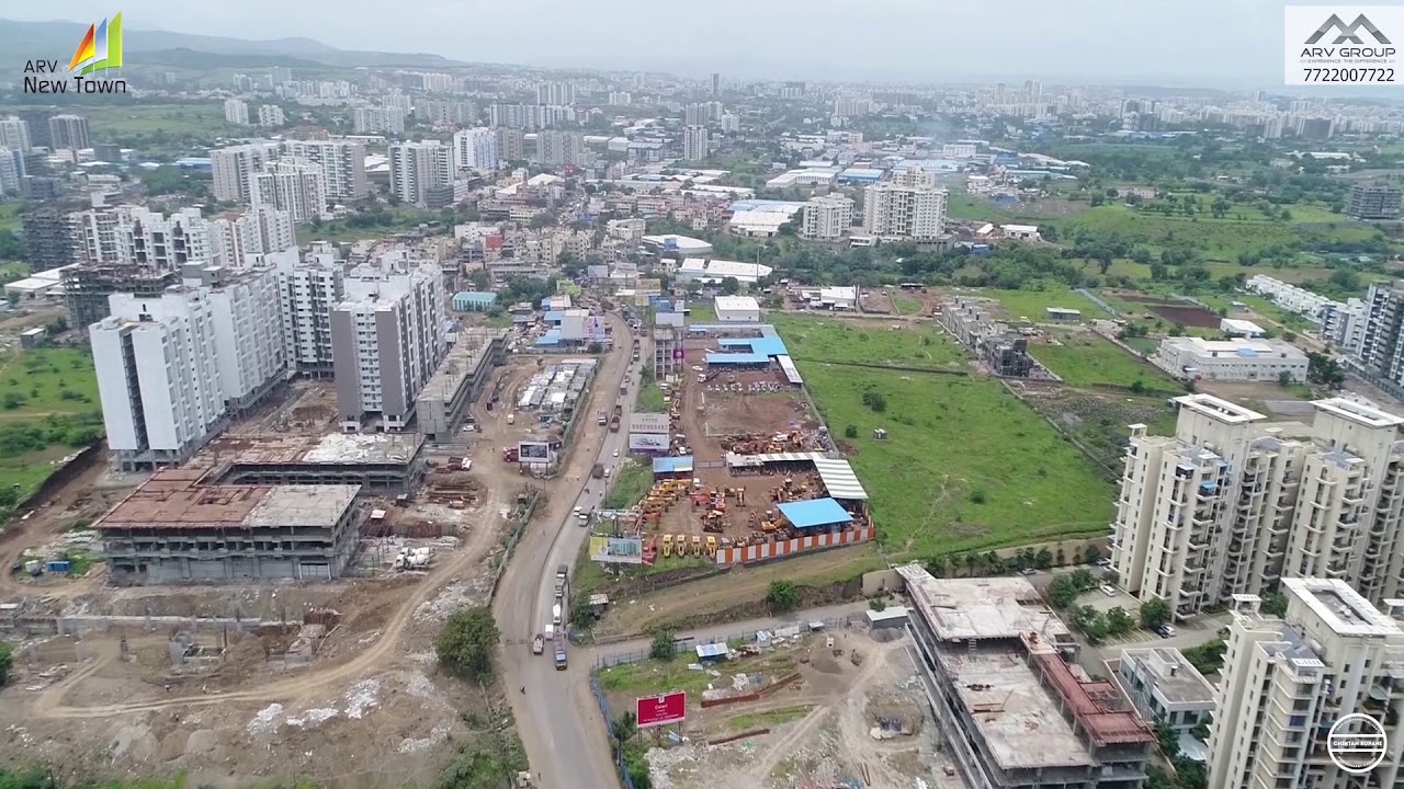 ARV New Town | Aerial video - YouTube