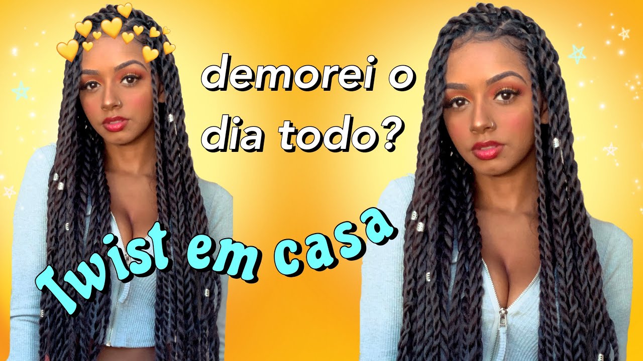 COMO FAZER TWIST EM CASA SOZINHA | Fabíola Costa - YouTube