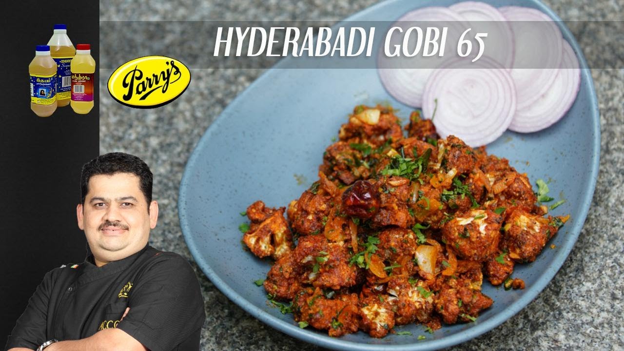 Hyderabadi Gobi 65 | cauliflower 65 | Chef Venkatesh Bhat - YouTube