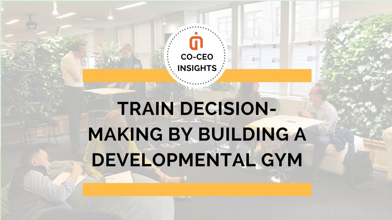 Train decision-making by building a Developmental Gym | January 2018 ...