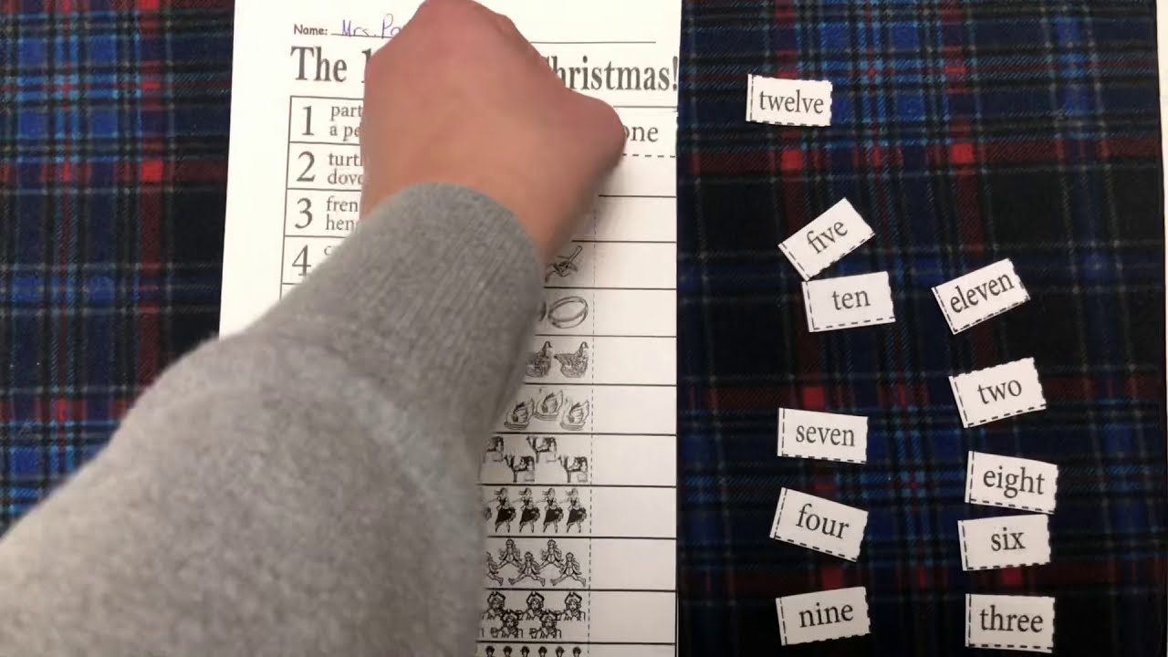 Math - 12 Days of Christmas - YouTube